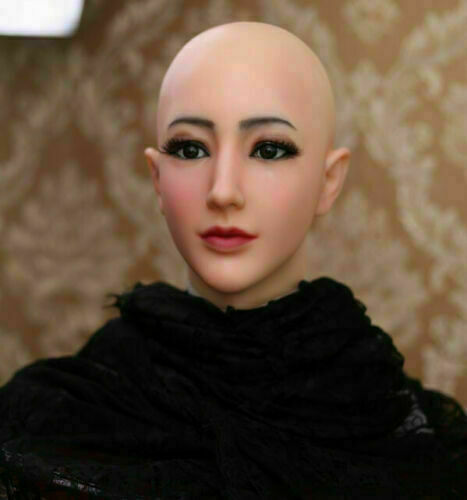 IMI Realistic Silicone Female Mask Crossdresser Disguise Cosplay Full ...