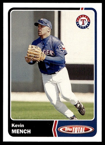 2003 Topps Total 549 Kevin Mench Texas Rangers Baseball Card | eBay