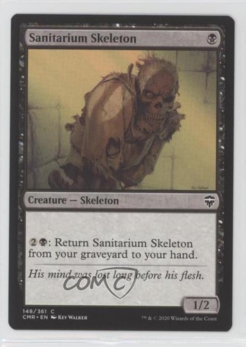2020 Magic: The Gathering - Commander Legends Sanitarium Skeleton #148 ...