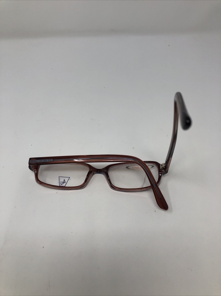 4u Eyeglasses Frames U-21 50-18-145 Brown/Blue Full Rim JV22 | eBay