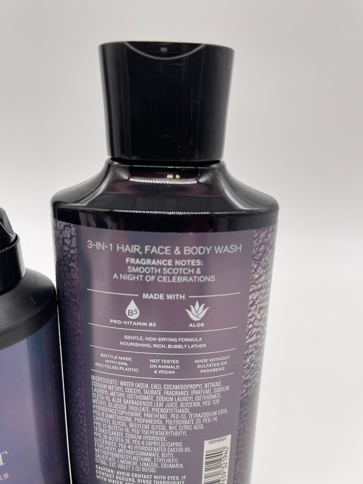 Bath & Body Works COUNTDOWN TO MIDNIGHT Body Wash, Cream, & Body Spray ...