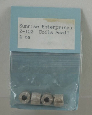 NOS Sunrise Enterprises (4 Pieces) SMALL COILS N Scale Accessories - Z ...