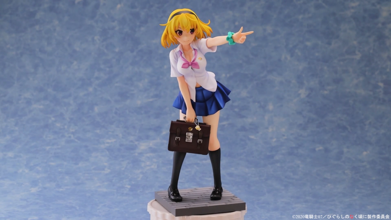 Higurashi Satoko Hojo 9.1in 1/7 Anime Figure PVC Statue High School ...
