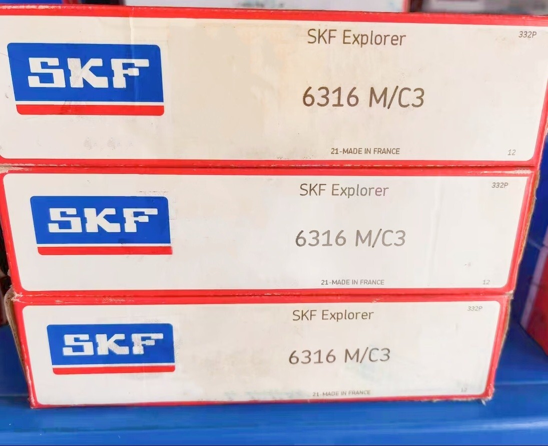 1PC SKF 6316 M/C3 single row deep groove ball bearing | eBay