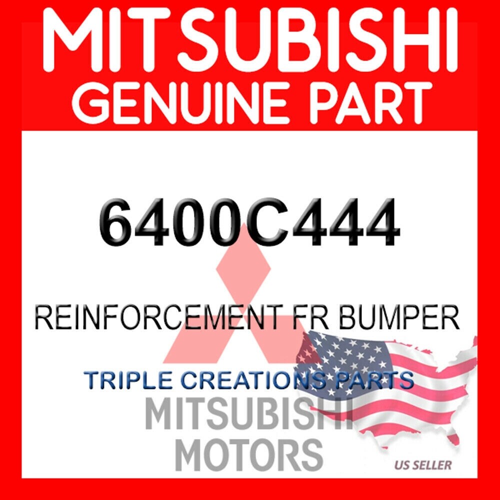 Genuine Mitsubishi 6400C444 Reinforcement Fr Bumper OEM | eBay