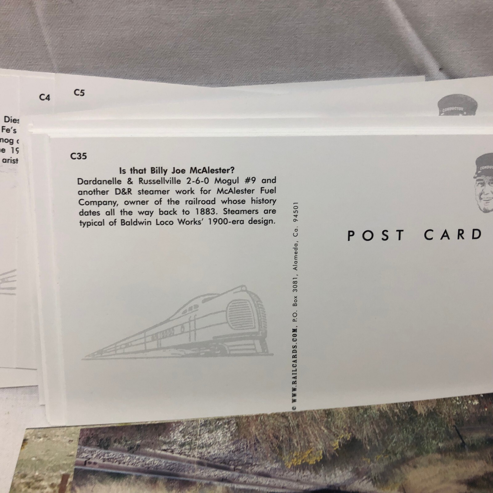 Trains/Railroad - Lot of 72 Vintage Postcards B & O Santa Fe Amtrak | eBay