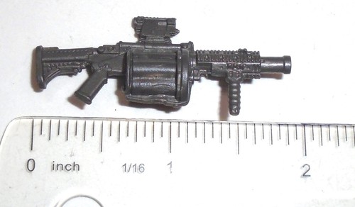 GI Joe Accessory 2009 Heavy Duty V11 Grenade Launcher Gun | eBay