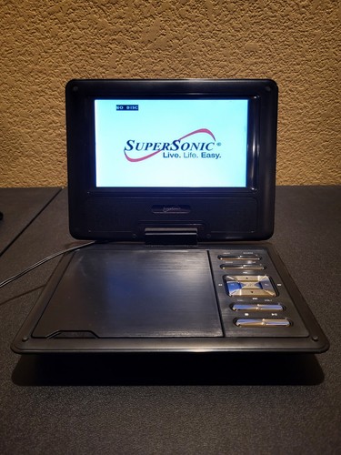 Super Sonic SC-177 Portable DVD Player 7" TFT Screen | eBay