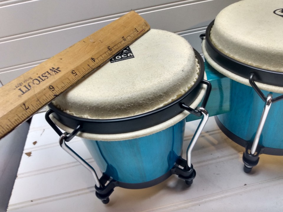 Toca Percussion Toca Synergy Bongo Set Blue 7x7 | eBay