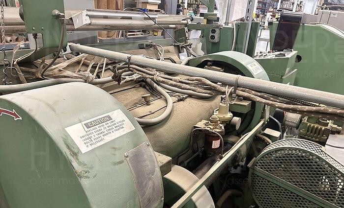 100 TON THOMSON-NATIONAL "28X41" CLAMSHELL DIE CUTTING & CREASING PRESS ...