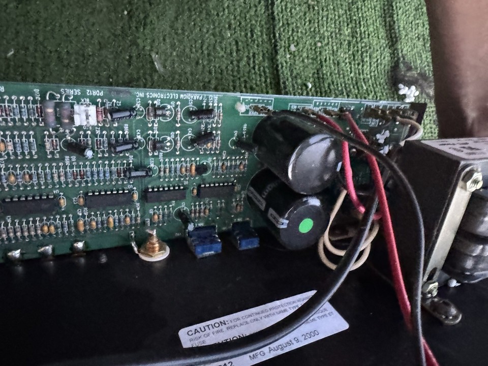 Paradigm PDR 12 Discrete High Current Subwoofer Output 200 Watts Plate ...