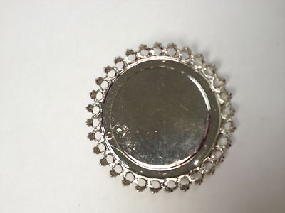 Round brooch pin settings lot of 10 | eBay