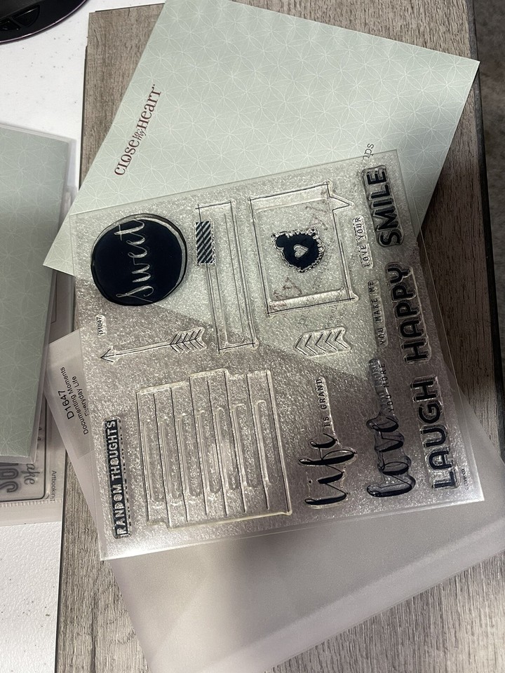 CTMH Stamp Set- Documenting Moments- Everyday Life- Gently Used Live ...