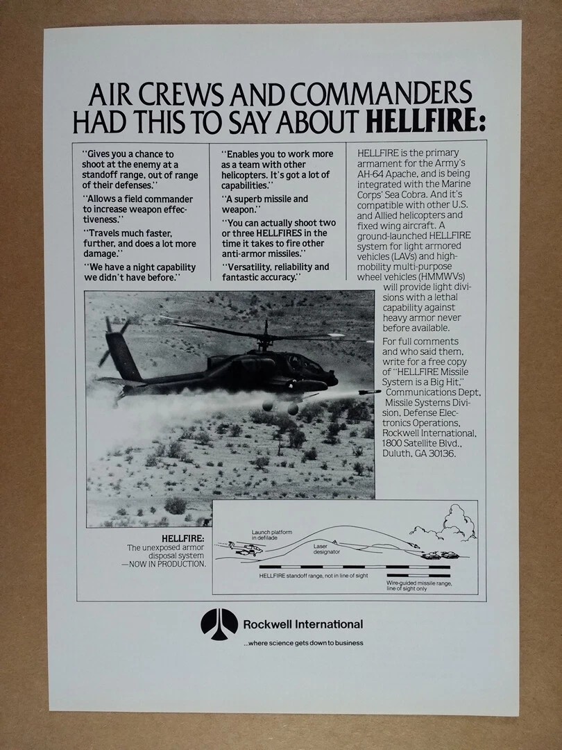 Hellfire Missile Apache