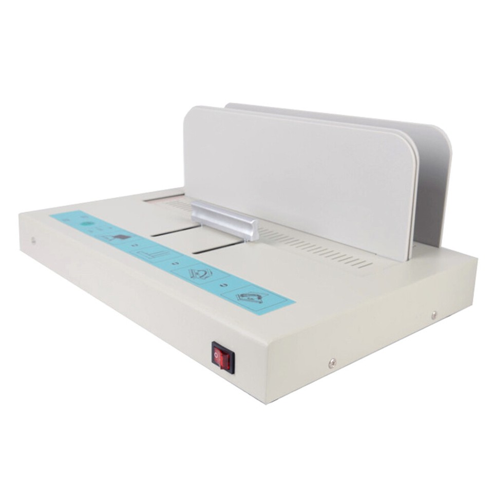 110V Perfect Binding Machine Universal Electric Book Automatic Binder ...