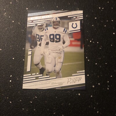 DeForest Buckner 2021 Panini Prestige Football #86 NFL Indianapolis ...