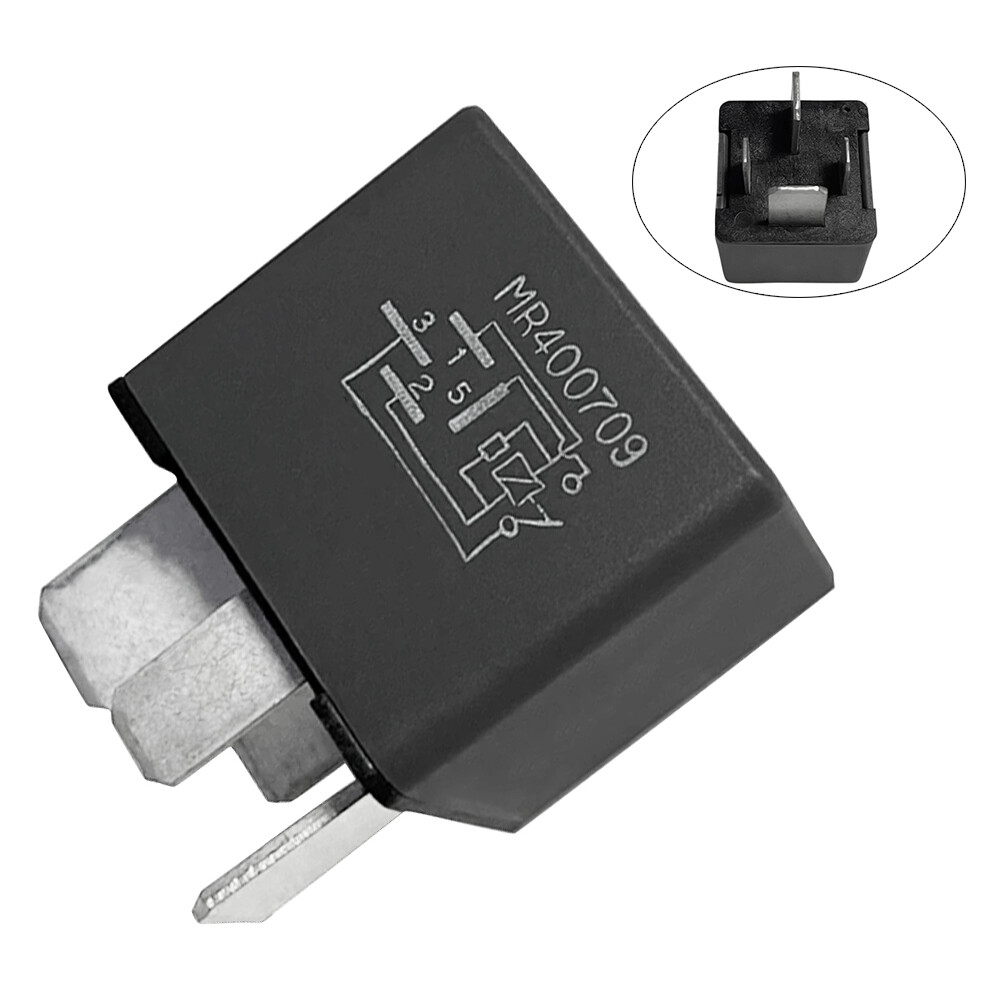 Replacement Relay 4 Pins Black for 2008-2015 Mitsubishi Evo X GSR & MR ...