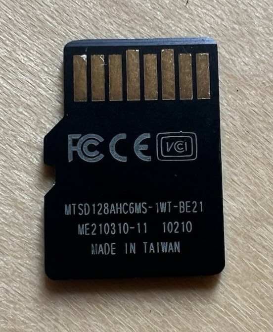 Micron 128GB Industrial microSD Card for Edge Storage Applications UHS ...