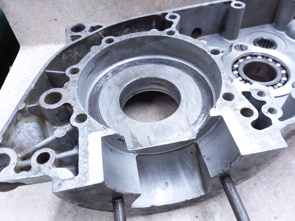 Bultaco 250 Pursang MK10 Model 192 Left Engine Crank Case 1977 ANX-B229 ...