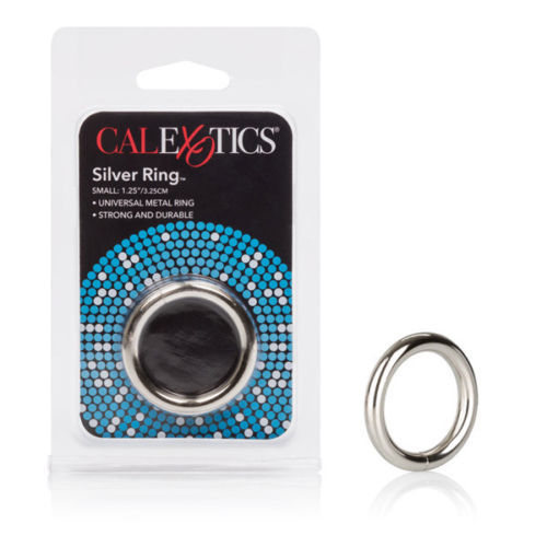 Cal Exotics Silver Cock Ring 1.25” - Sexual Penis Enhancer Male Metal ...