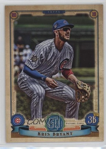 2019 Topps Gypsy Queen Jackie Robinson Day Image Variation Kris Bryant ...