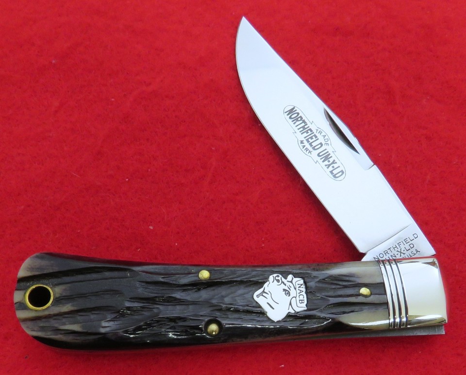 Great Eastern Knife Oregon Trapper Knife & Hat Button AAA+ MIB NR | eBay