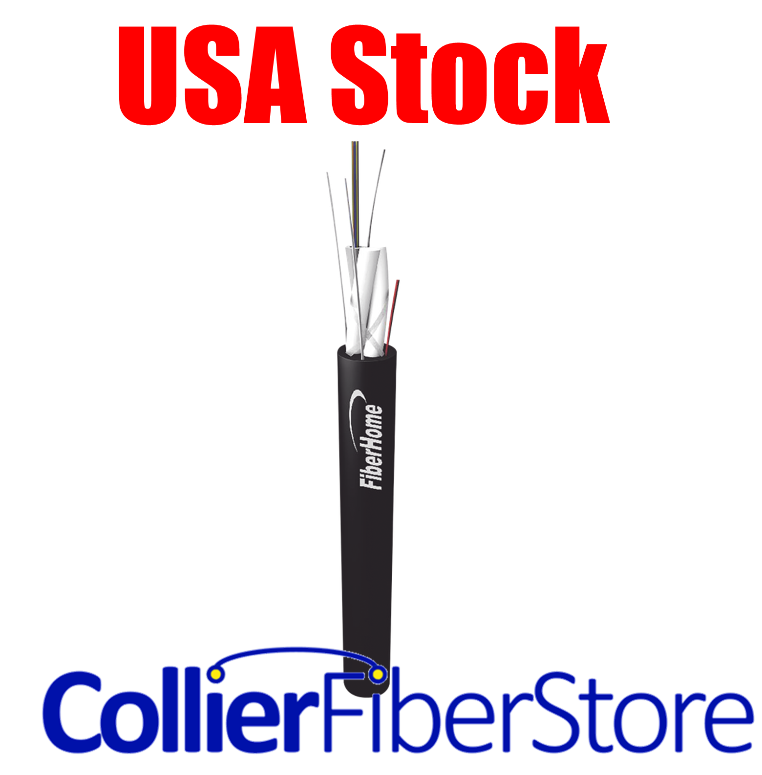 4 KM ADSS Areal Optical Bulk Fiber, SM, 24 Core *USA Stock* Fiberhome ...