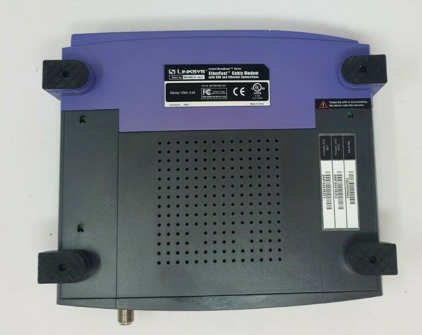 Cisco-Linksys BEFCMU10 Ethernet and USB Cable Modem - Ships Today! | eBay
