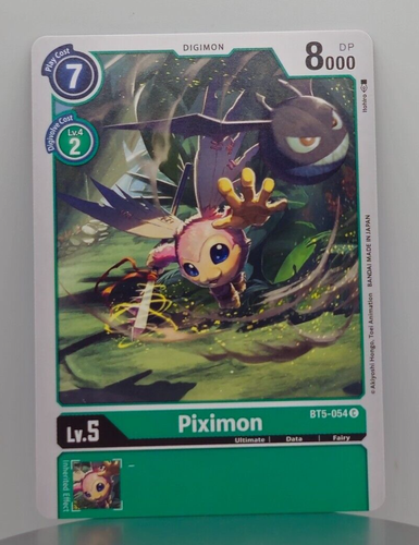 Piximon - Battle of Omni - BT5-054 - Digimon | eBay