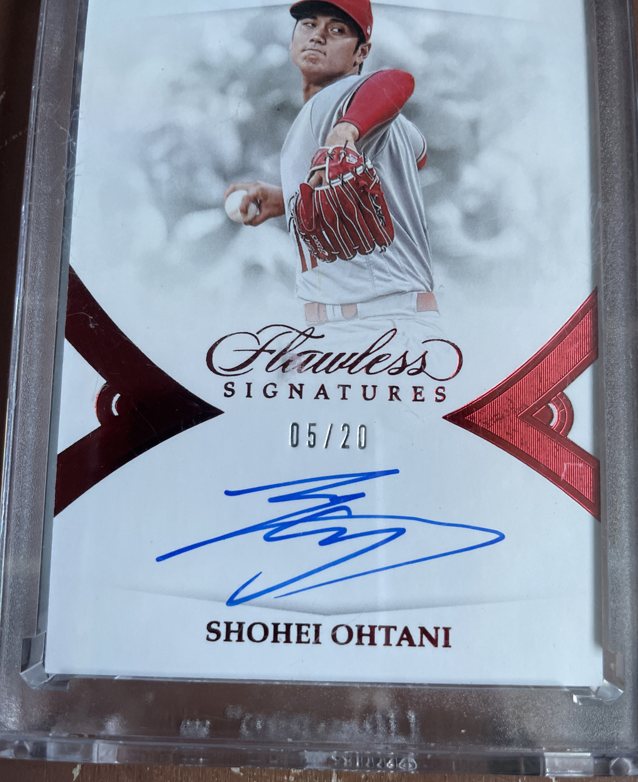 2019 PANINI FLAWLESS SHOHEI OHTANI SIGNATURES AUTO 05/20 ANGELS SWEET 👍 ...