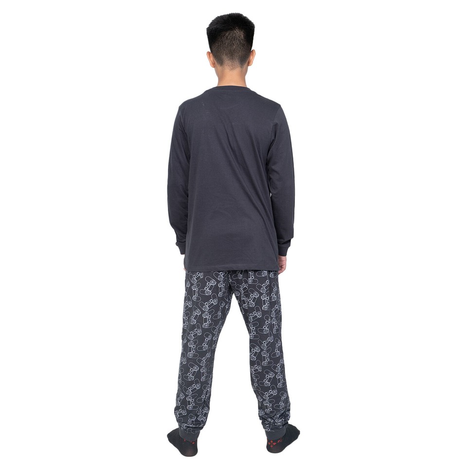 Kids Unisex Boys Girls Long Camo Cotton Gamer Gaming Pyjamas PJ Sets 5 ...
