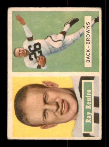 1957 Topps #76 Ray Renfro G Browns 557012 | eBay