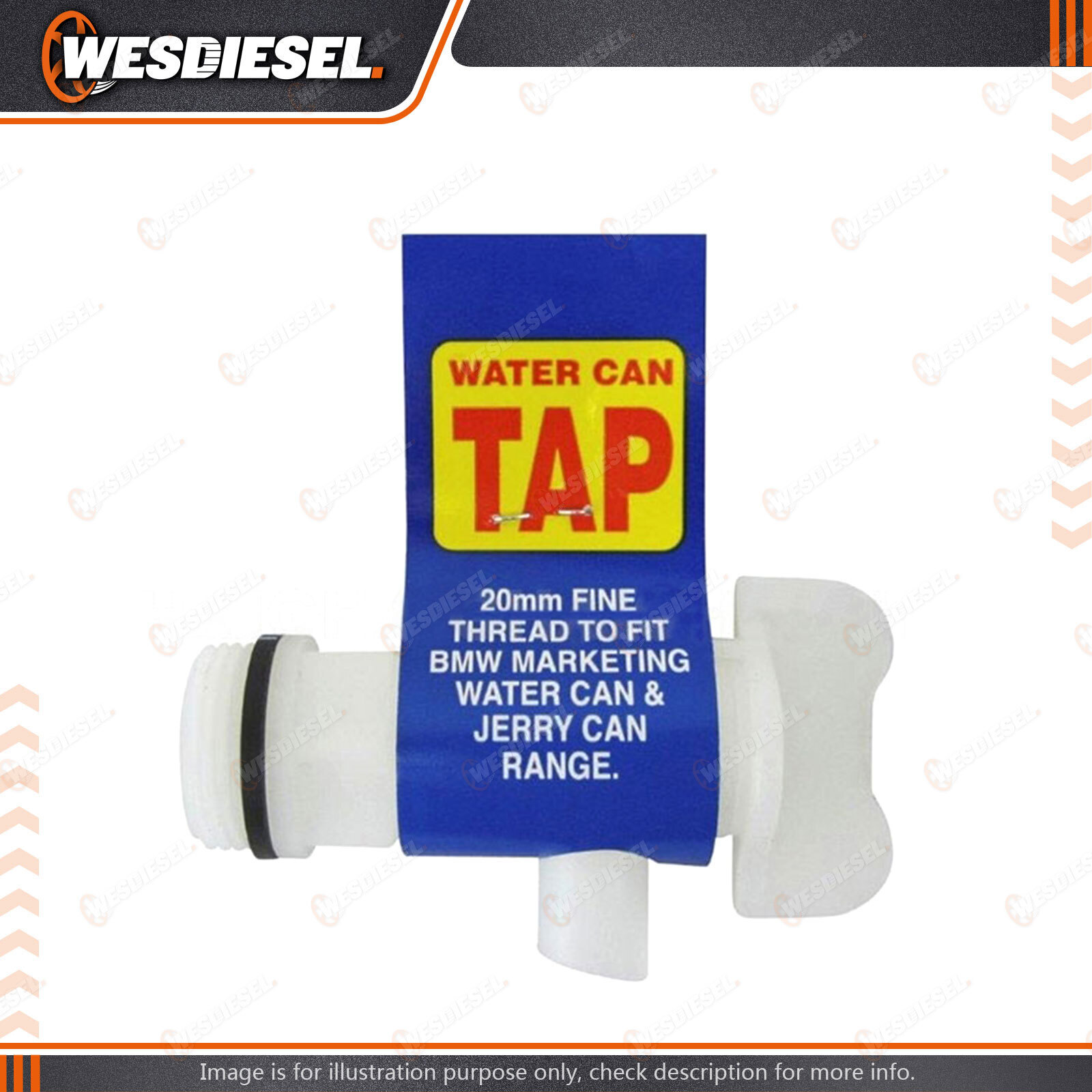 Cargo Mate Drum Tap - Suitable for Both 10L & 20L Water Containers ...