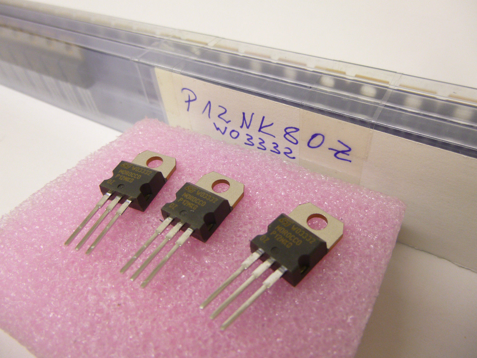 1 piece STP12NK80Z | N-CHANN MOSFET | 800V | 0.65Ohm | 10.5A | 190W ...