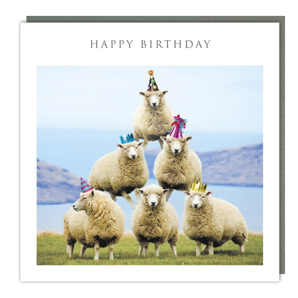 Happy Birthday Funny Sheep