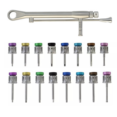 Dental Implant Screwdriver Hand Drivers Torque Wrench Ratchet Osstem 3i ...