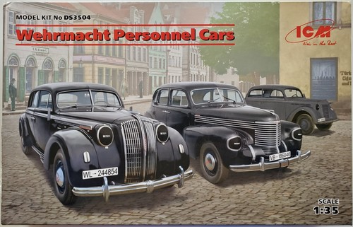 ICM Whermacht Personal Cars No DS3504 Three cars model kits | eBay
