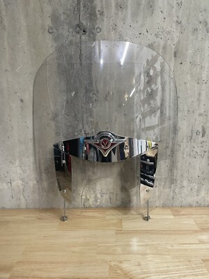 Kawasaki Vulcan 900 VN900 Classic LT Windshield Wind Screen Assembly | eBay