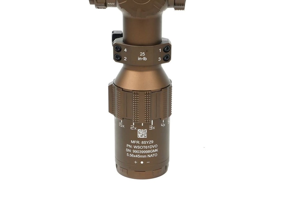 Sig Sauer TANGO6T Scope 1-6X24mm First Focal Plane DWLR-556 Reticle ...