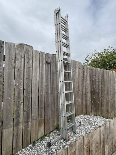 Werner 57712318 Triple Extension Ladder 12 Foot | eBay UK