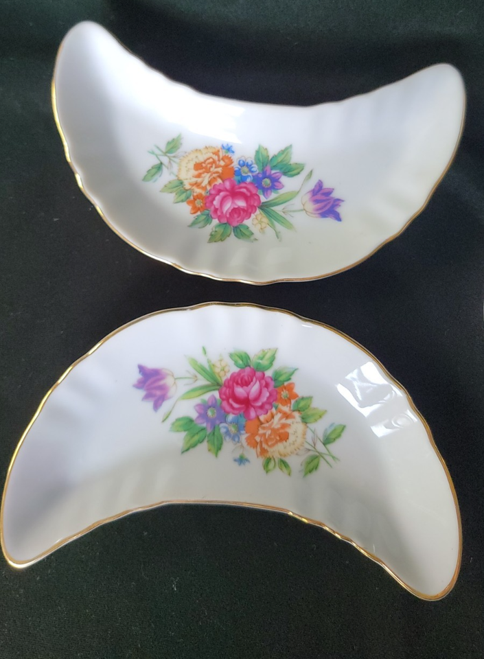 China Side Bone Plate CMI Inc Chadwick Japan Marked Flowers Crescent ...