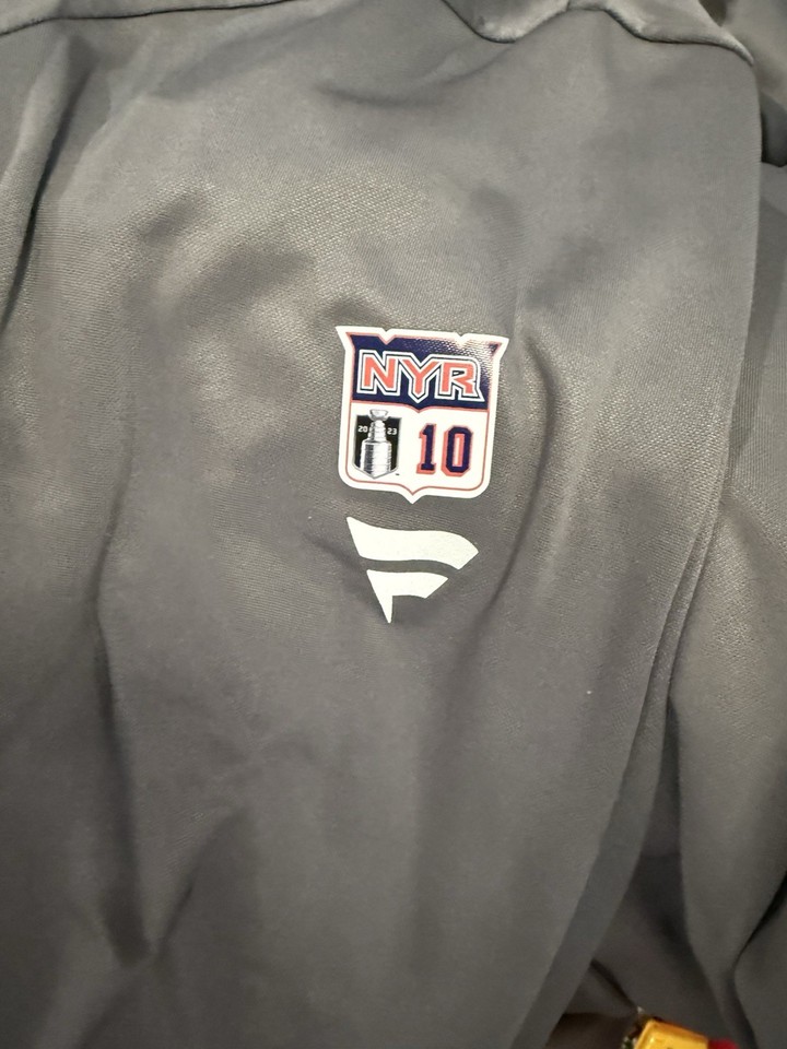 Artemi Panarin 10 New York Rangers Fanatics Authentic Pro Hoodie Player ...