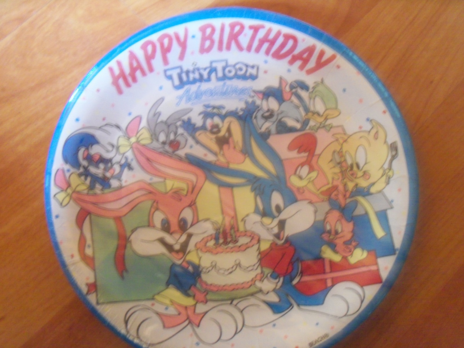 Tiny Toons Birthday Party Supplies Multi-color 3pc Lot of Beach NOS | eBay