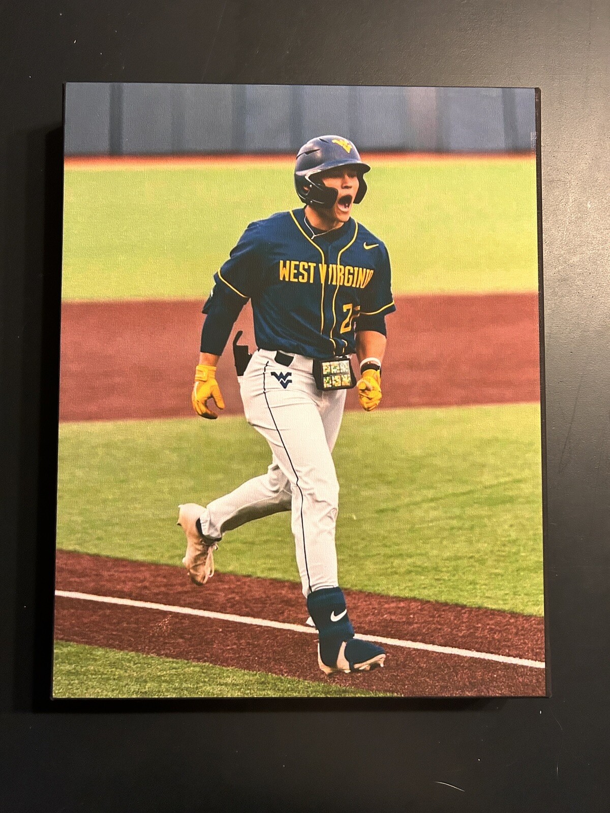 JJ Wetherholt 11x14 Canvas West Virginia Baseball MLB Draft | eBay