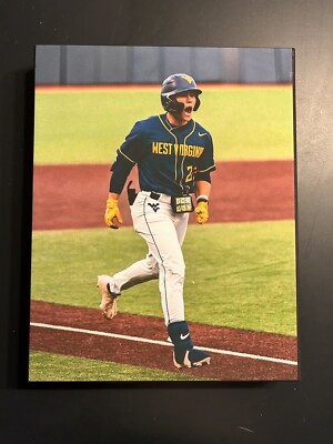 JJ Wetherholt 11x14 Canvas West Virginia Baseball MLB Draft | eBay