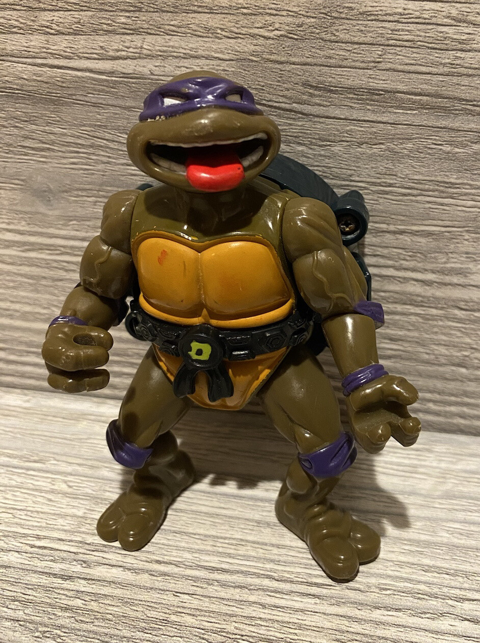 Playmates 1991 Teenage Mutant Ninja Turtles, 4" Donatello City Sewer ...