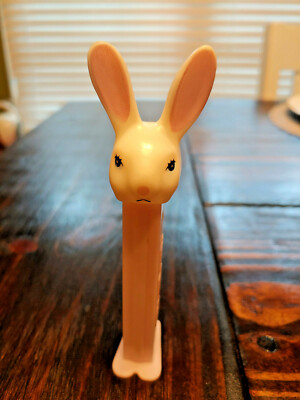 Vintage Pez Dispenser Easter Bunny Rabbit 90s 1990s 1993 Slovenia Pink ...