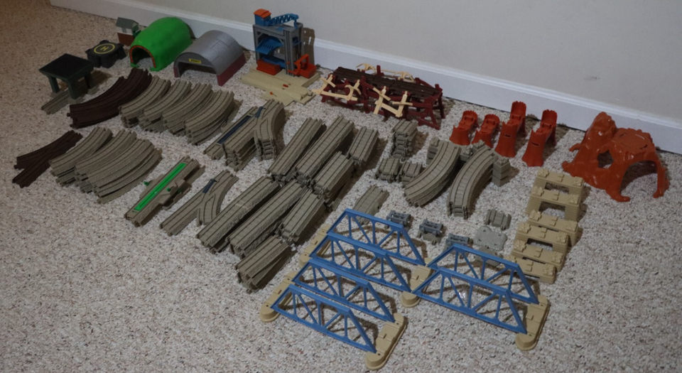 100+ Lot of Thomas & Friends TrackMaster Tracks - Bridges, Tunnels ...