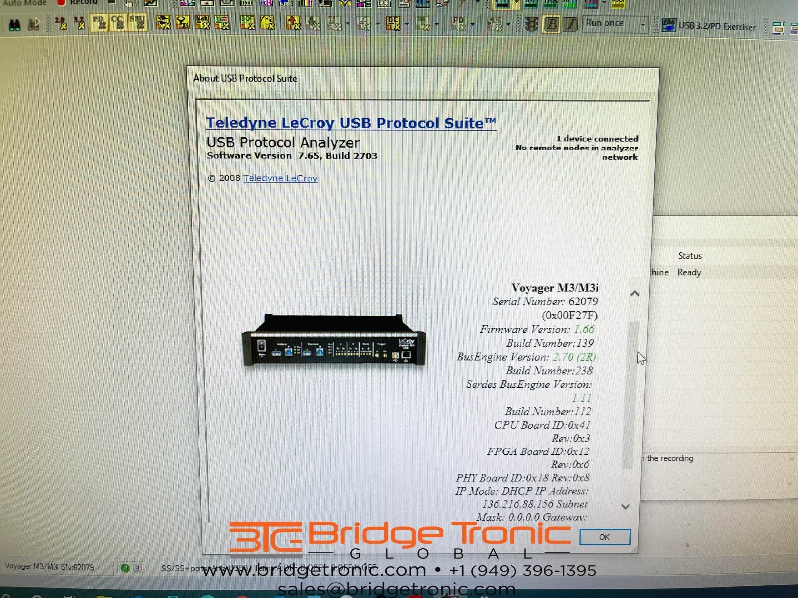 Teledyne LeCroy Voyager M3 / M3i USB Protocol Analyzer | eBay