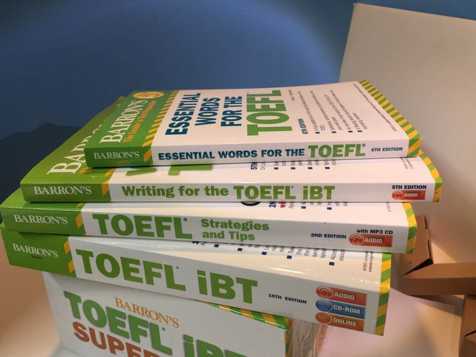 TOEFL iBT SUPERPACK , open box new. 9781438076614| eBay